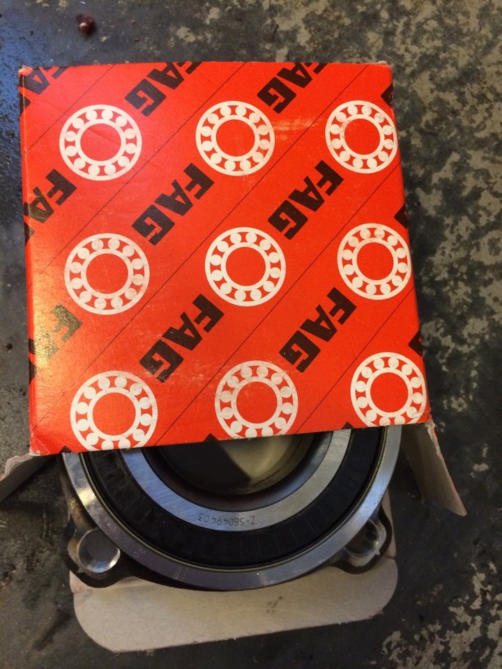 Подшипник ступицы заднего колеса — BMW X5 (E53), 4,4 л, 2002 года ...