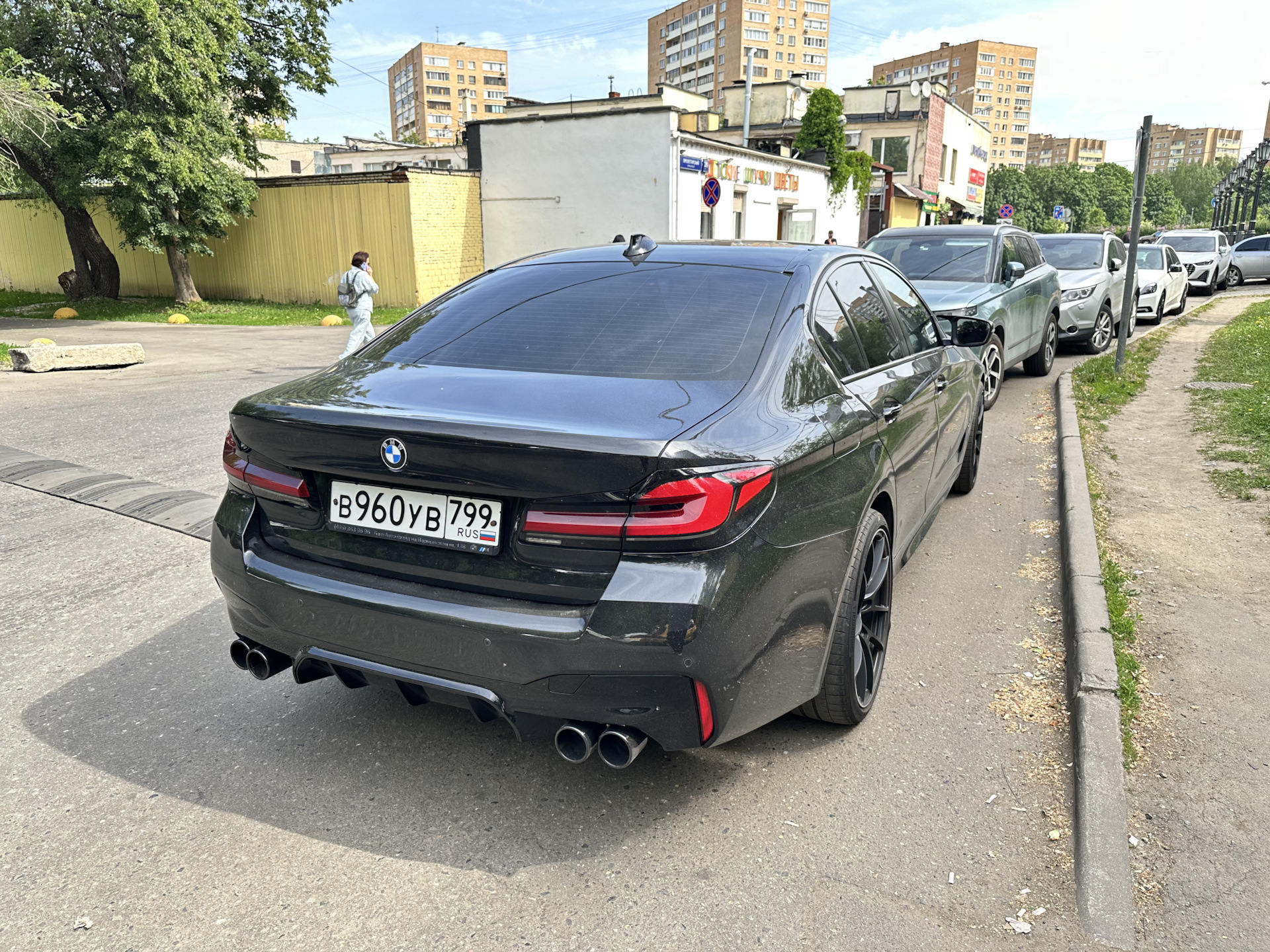 Спойлер — BMW 5 series (G30), 2 л, 2018 года | стайлинг | DRIVE2