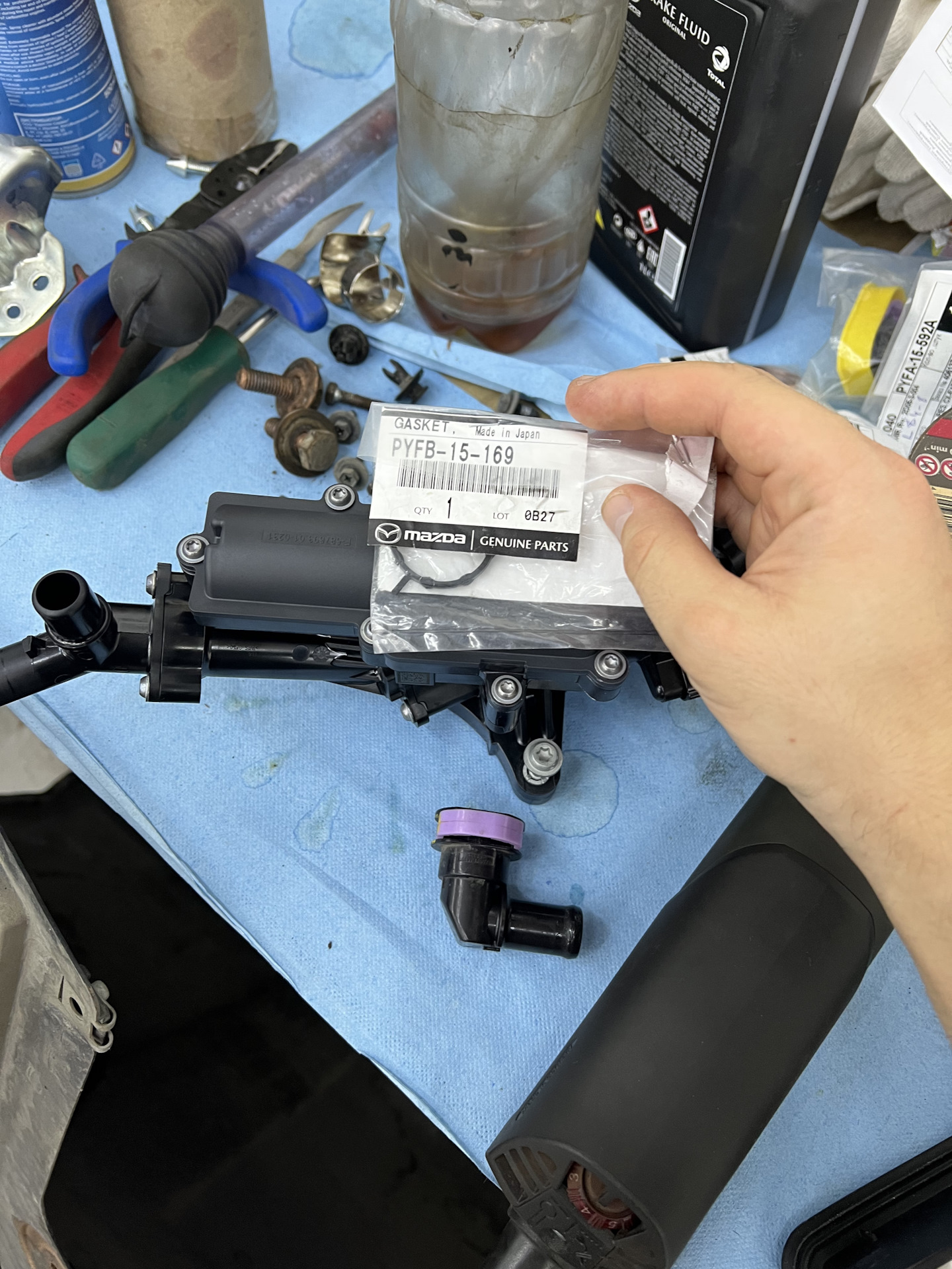 Долгожданный конец истории с термостатом. — Mazda CX-30, 2 л, 2020 года ...