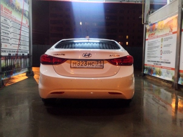 Zаdняя Оptиka! — Hyundai Avante (5G), 1,6 л, 2011 года | тюнинг | DRIVE2