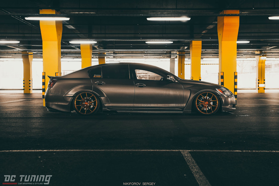 Lexus gs300 — Satin Dark Grey — DC Tuning на DRIVE2