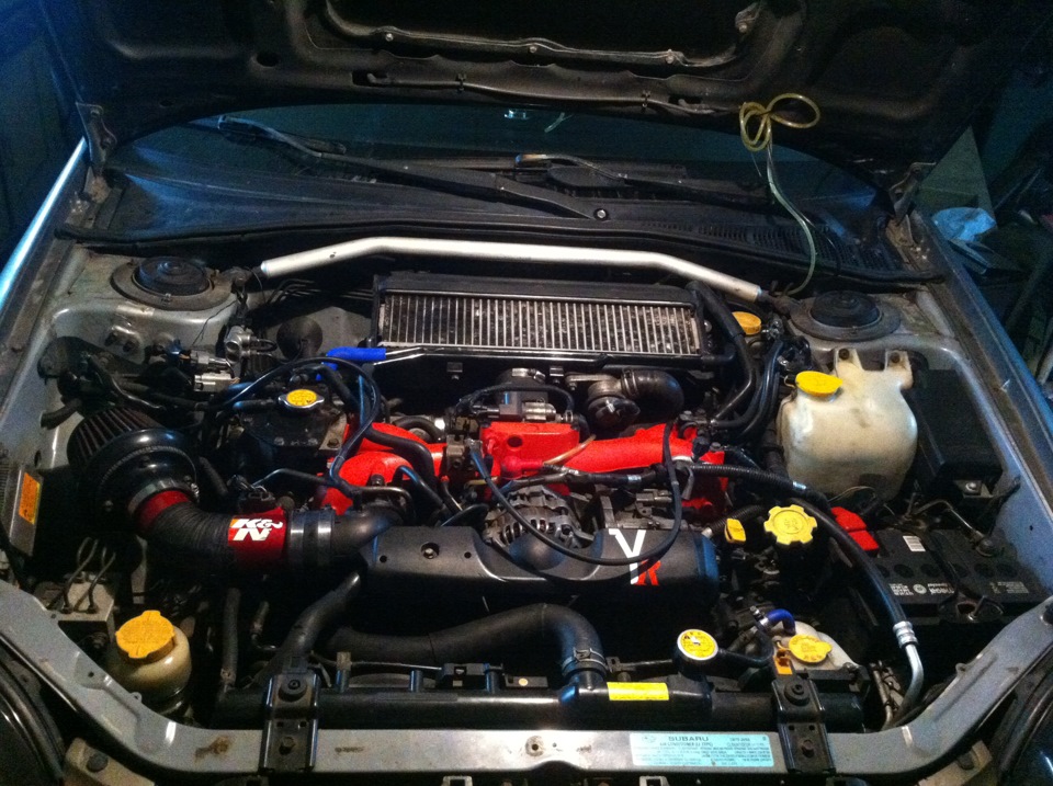 Впуск! TGV, изыди! — Subaru Impreza WRX (GD/GG), 2 л, 2001 года ...