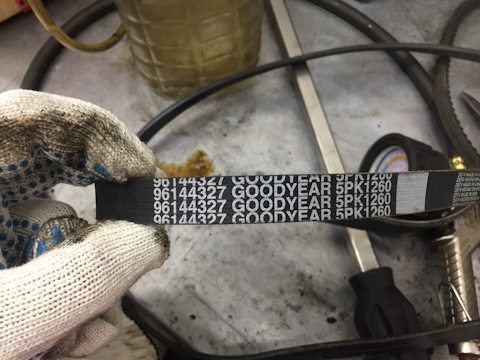 96144327 Ремень генератора GM | Запчасти на DRIVE2