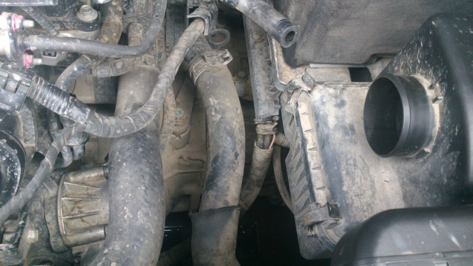 Чистка дроссельной заслонки — KIA Sportage (3G), 2 л, 2011 года ...
