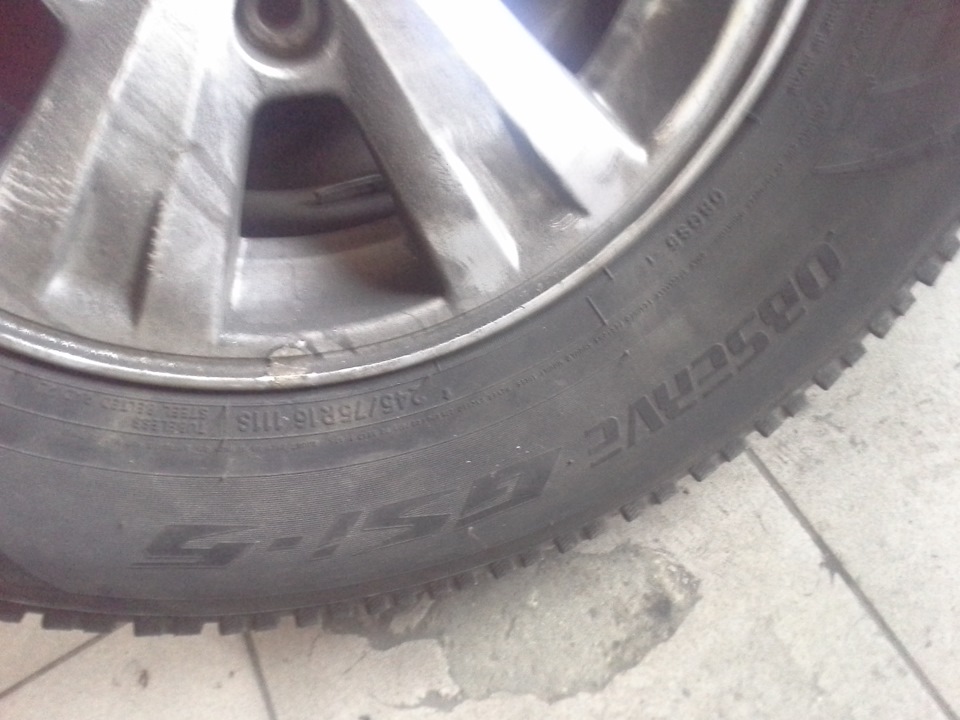 Продам зимнюю TOYO GSi-5 245/75/16 -4 колеса (износ 5-10%) — Mitsubishi ...