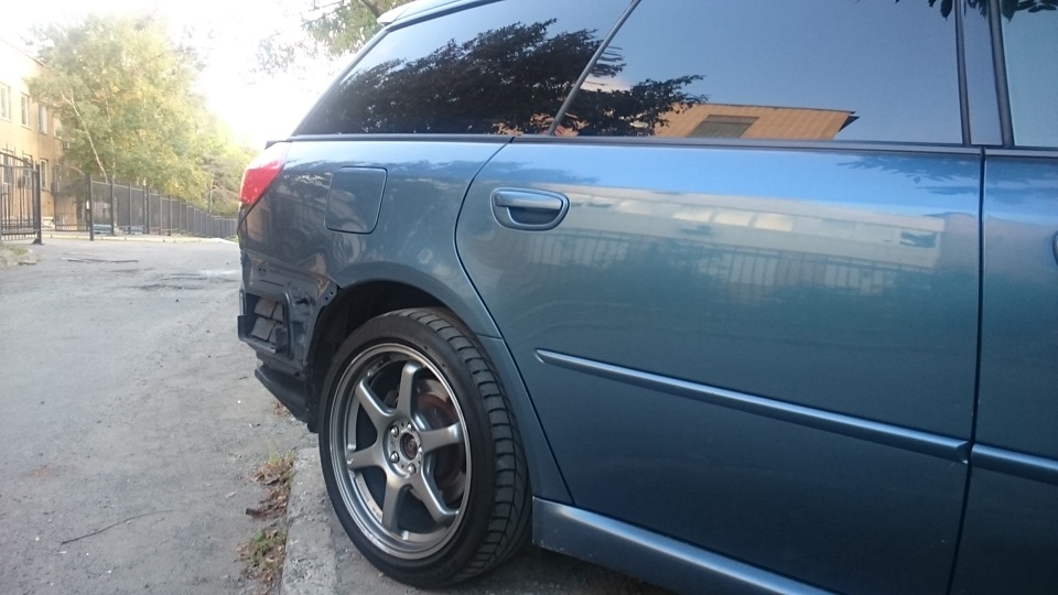 Сменил SpecB R18 на Ковку Prodrive GC-06D R17! — Subaru Legacy (BL/BP ...