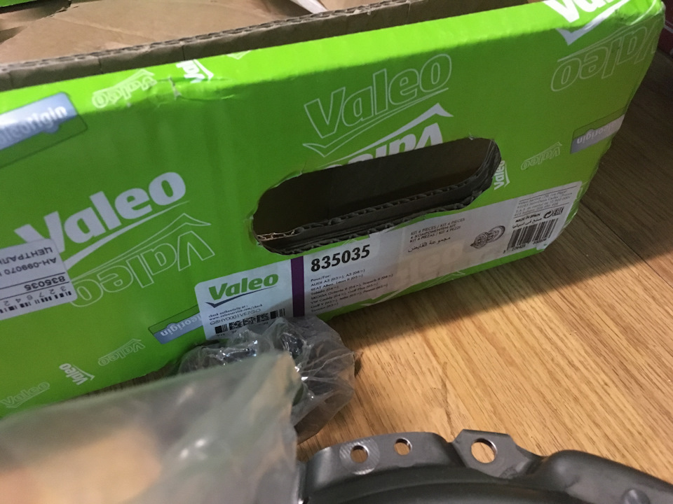 835035 Комплект сцепления Valeo | Запчасти на DRIVE2