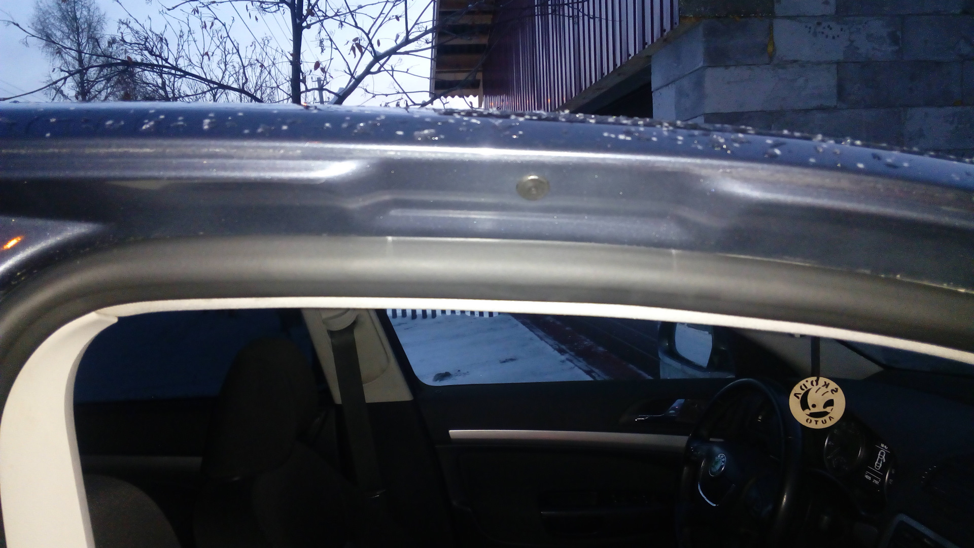 Глаз алмаз и очередной контрацептив. — Skoda Octavia A5 Mk2, 1,8 л ...