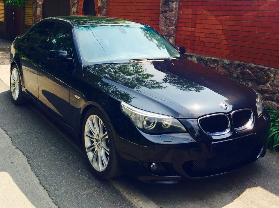 Ура, наконец-то она выехала — BMW 5 series (E60), 3 л, 2006 года | просто так | DRIVE2