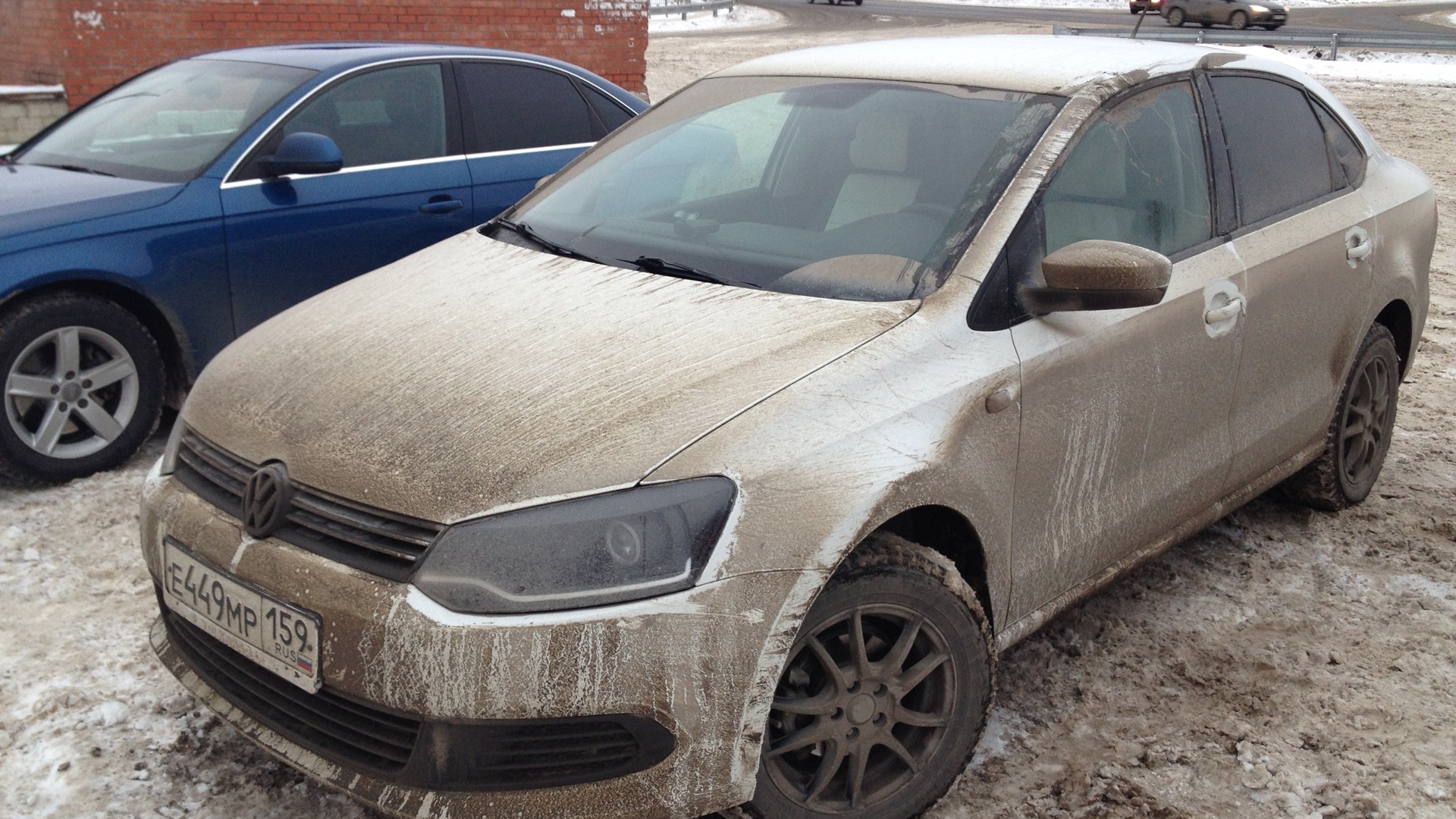 Volkswagen Polo Sedan 1.6 бензиновый 2014 | WhiteWave на DRIVE2