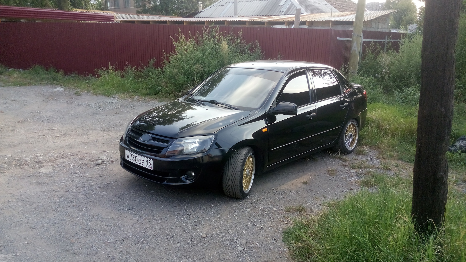 Поднемаемся на время на верх — Lada Гранта (1G), 1,6 л, 2013 года | колёсные диски | DRIVE2