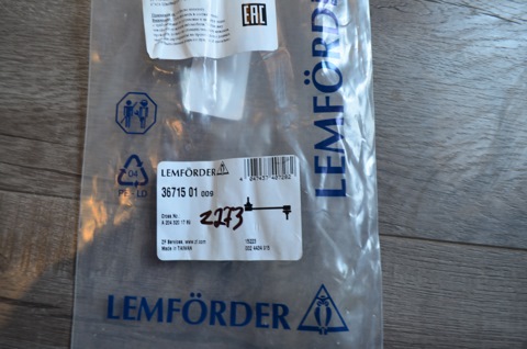 3671501 Тяга (стойка) стабилизатора LEMFORDER | Запчасти на DRIVE2