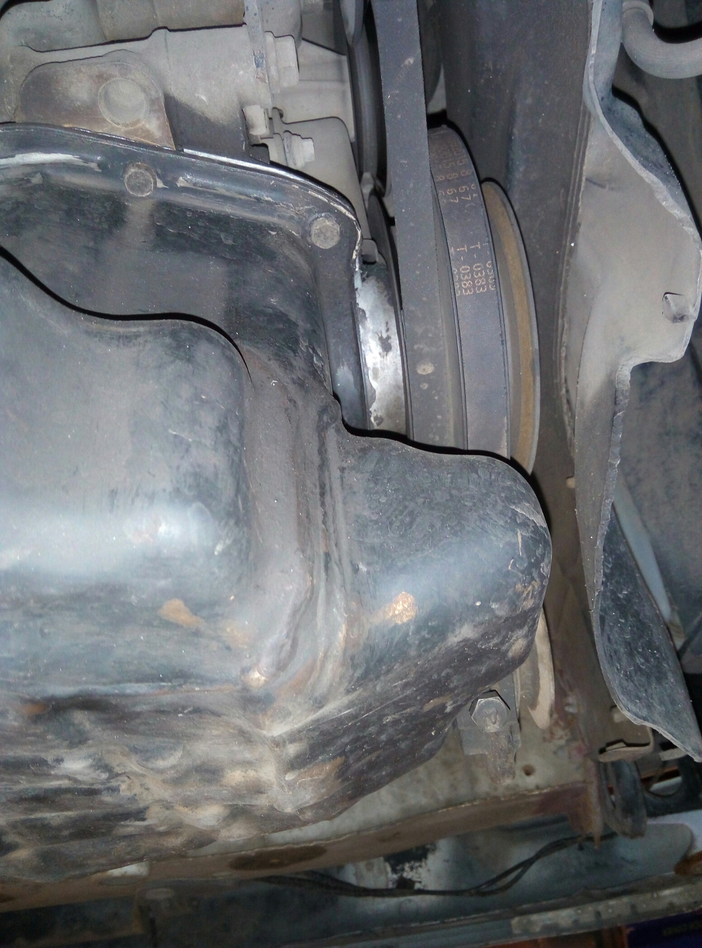 Прокладка картера — Nissan Primera (P10), 2 л, 1993 года | своими ...