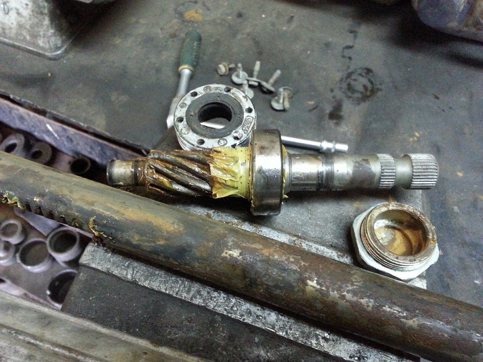 Замена рейки — Toyota RAV4 (III), 2,2 л, 2006 года | визит на сервис ...