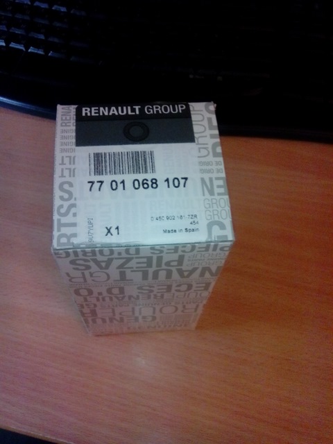 7701068107 Фильтр топливный RENAULT | Запчасти на DRIVE2