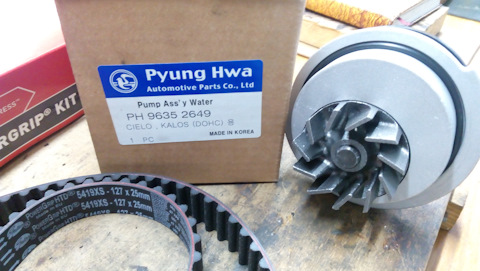 96352649 Насос водяной GM | Запчасти на DRIVE2