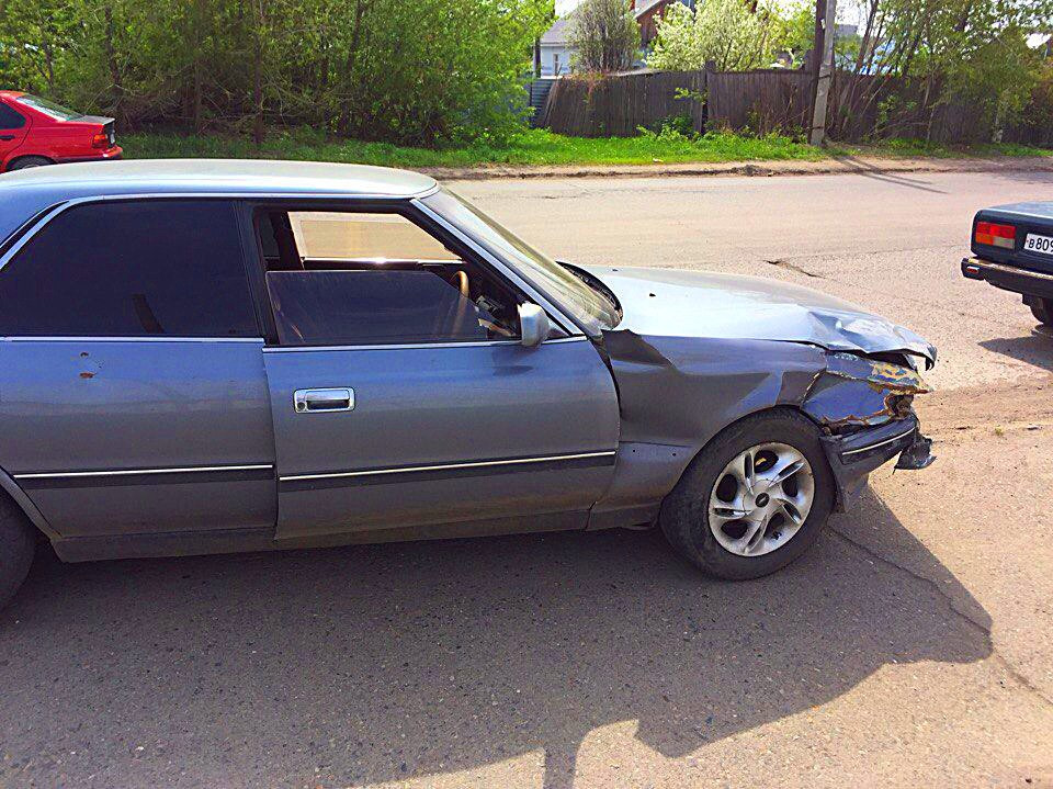 Всё. — Toyota Chaser (80), 2 л, 1989 года | ДТП | DRIVE2