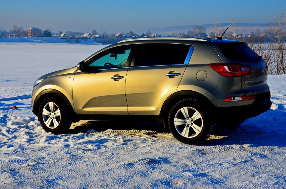 Прокатились :) — KIA Sportage (3G), 2 л, 2012 года | другое | DRIVE2