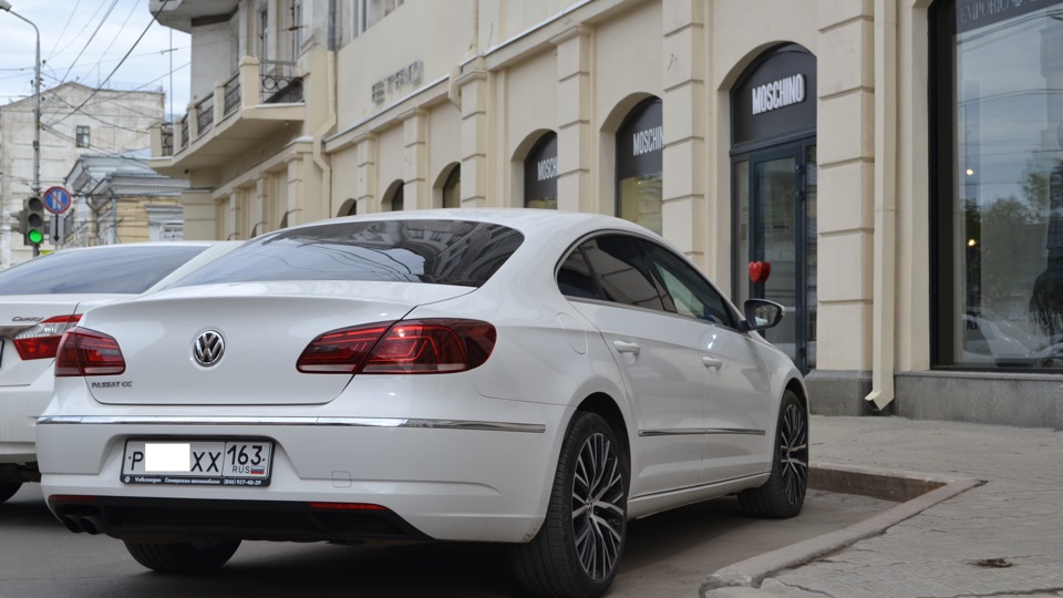 Надоел желтый свет! — Volkswagen Passat CC, 1,8 л, 2013 года ...