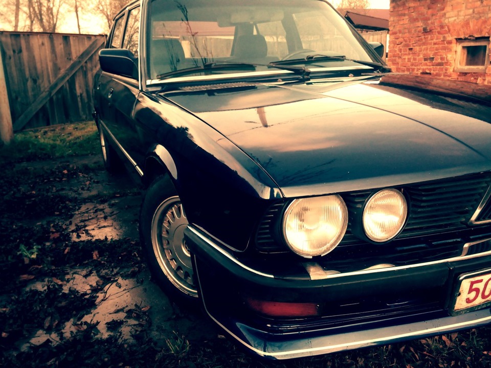 Поставили zender — BMW 5 series (E28), 2,4 л, 1986 года | стайлинг | DRIVE2
