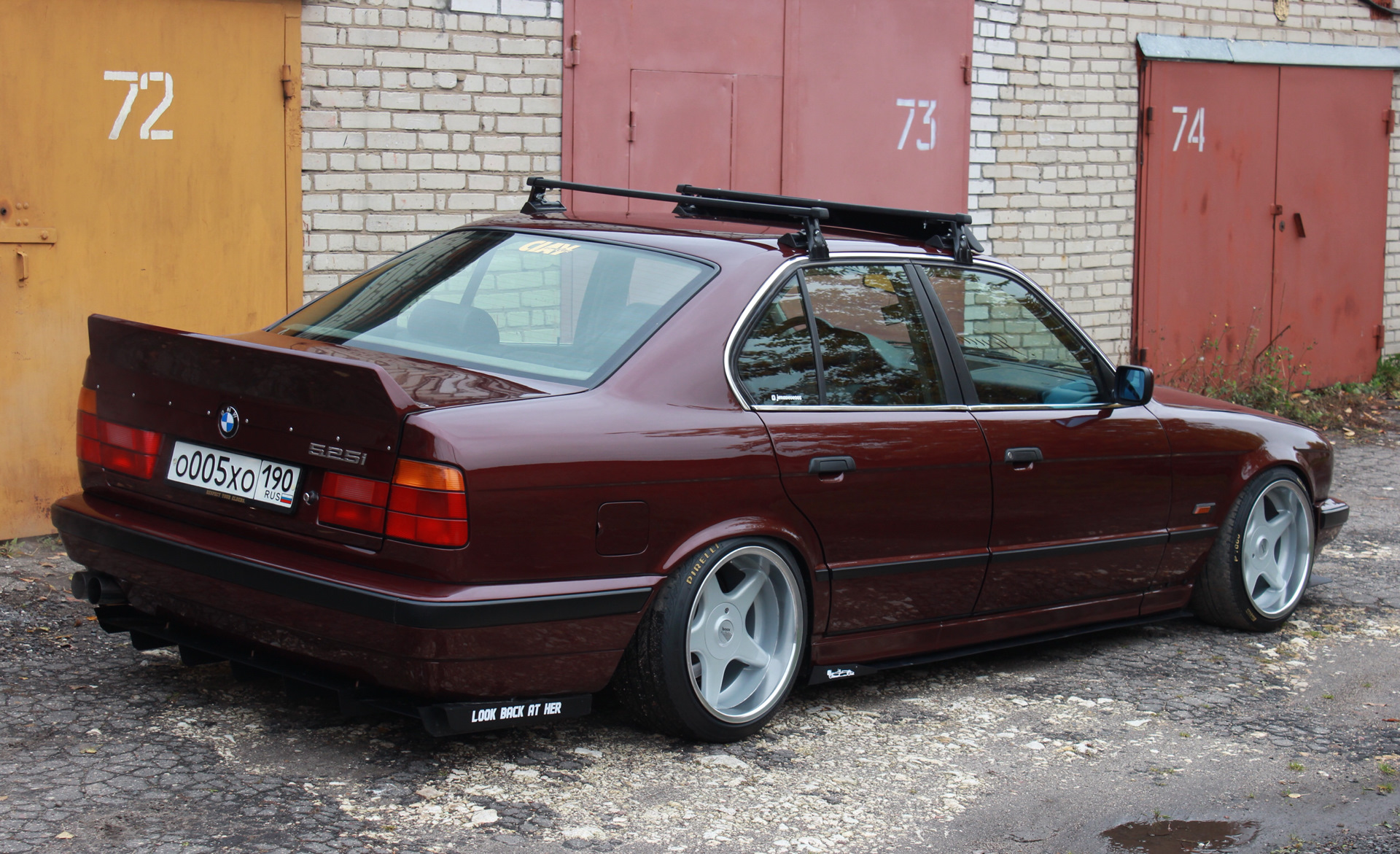 В продаже: комплект сплиттеров, диффузор и дактейл. — BMW 5 series (E34), 2,5 л, 1994 года ...