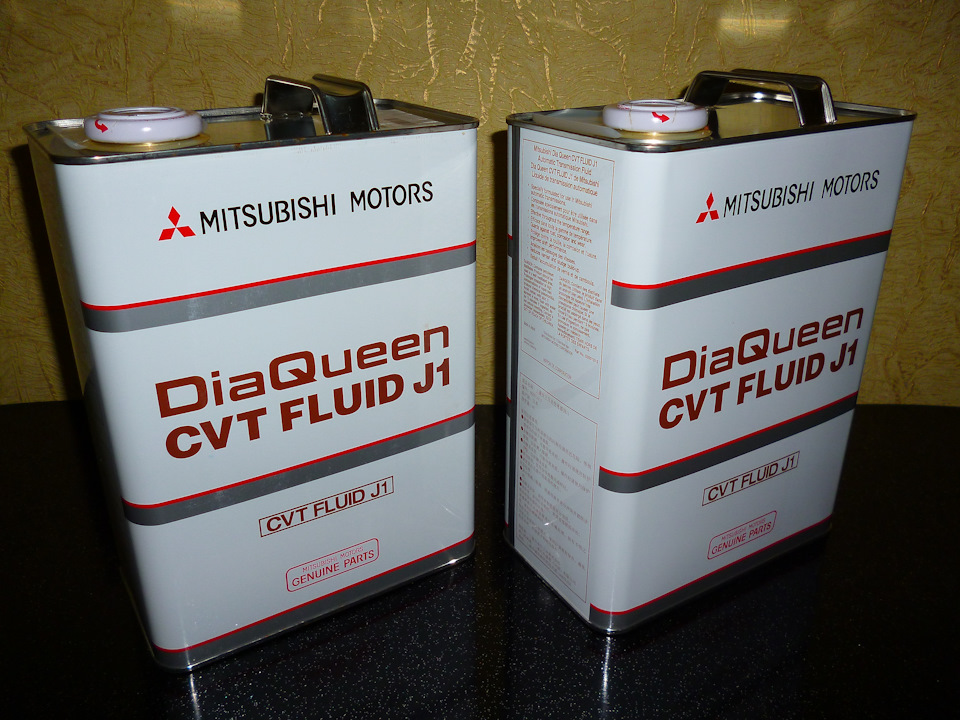 DiaQueen CVT Fluid J1🉐 — Mitsubishi Lancer X, 2 л, 2008 года ...