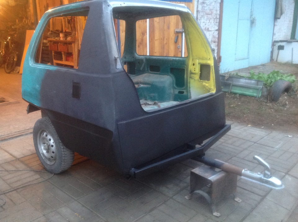 ПРИЦЕП-переделка передней крышки багажника — КАМАЗ 11113 Ока, 0,7 л ...