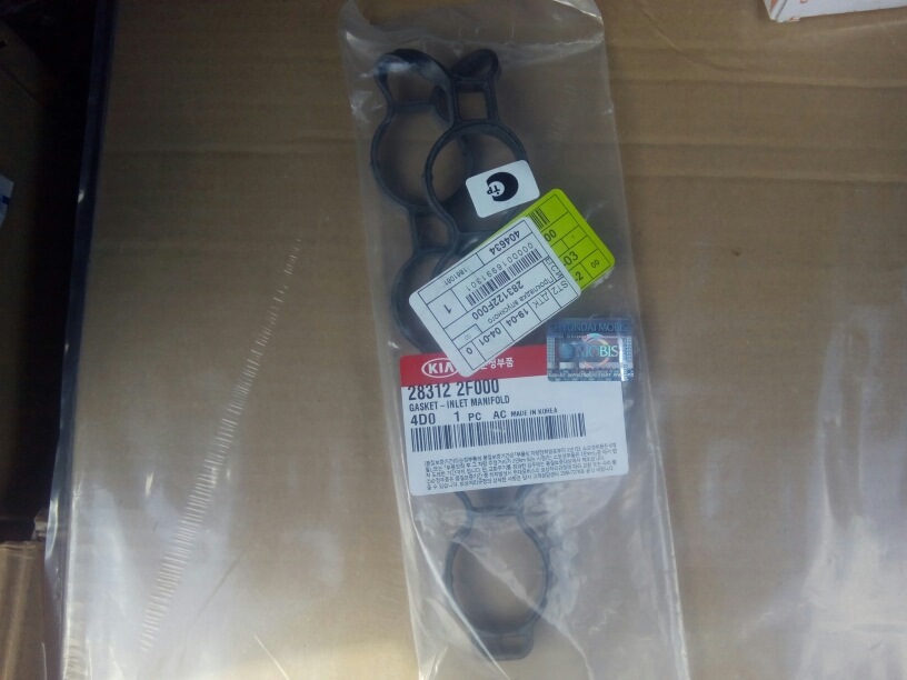 283122F000 ПРОКЛАДКА ВПУСКНОГО КОЛЛЕКТОРА ДВИГАТЕЛЯ KIA HYUNDAI ...