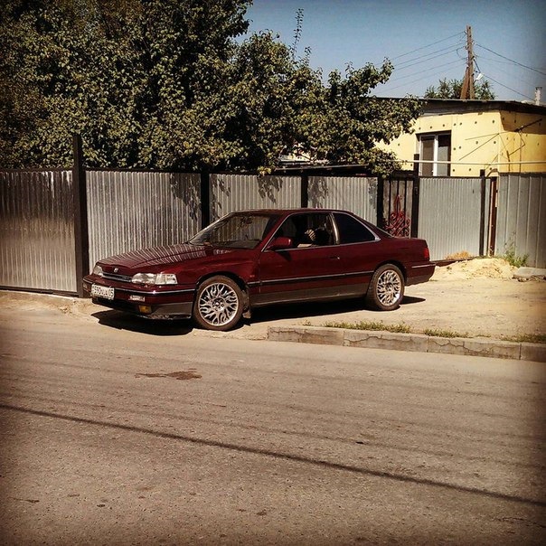 немного изменили стиль авто — Honda Legend (KA1-KA6), 2,7 л, 1989 года ...