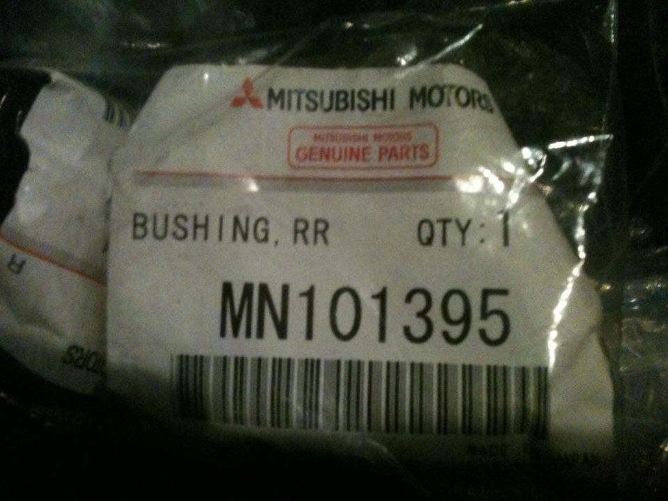 Втулки стабилизатора и Развал — Mitsubishi Lancer X, 1,8 л, 2011 года ...