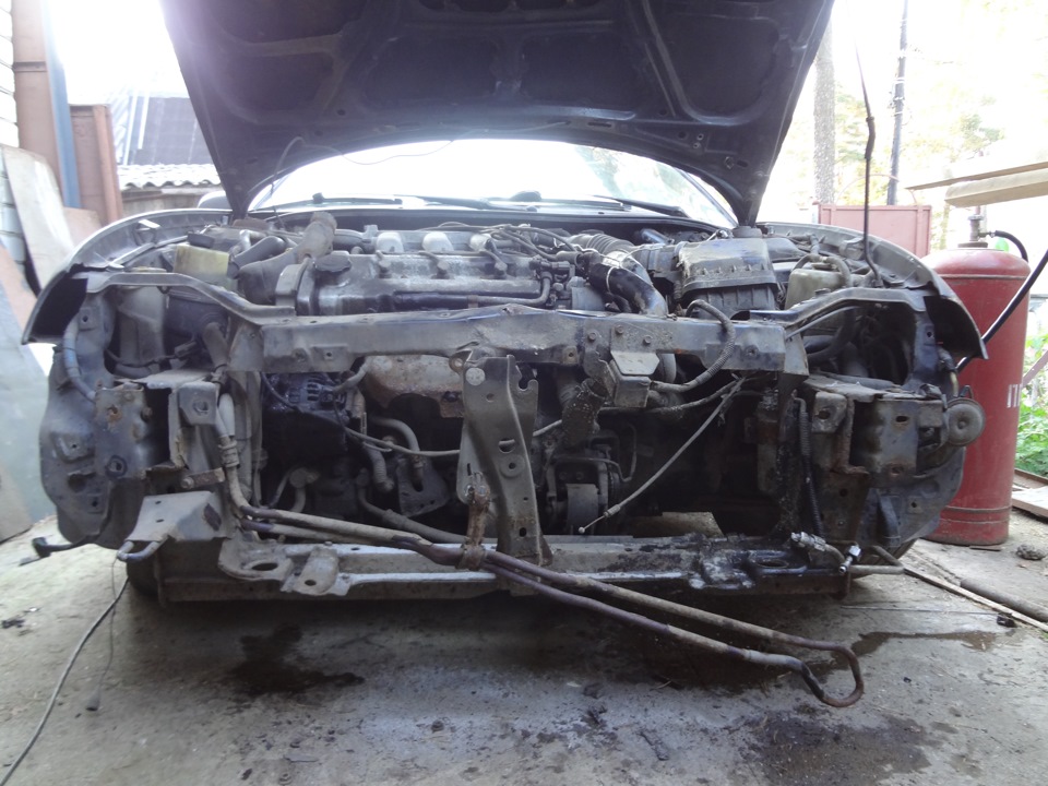 Ну, начнем потихоньку… — Mazda MX-3, 1,8 л, 1997 года | кузовной ремонт ...