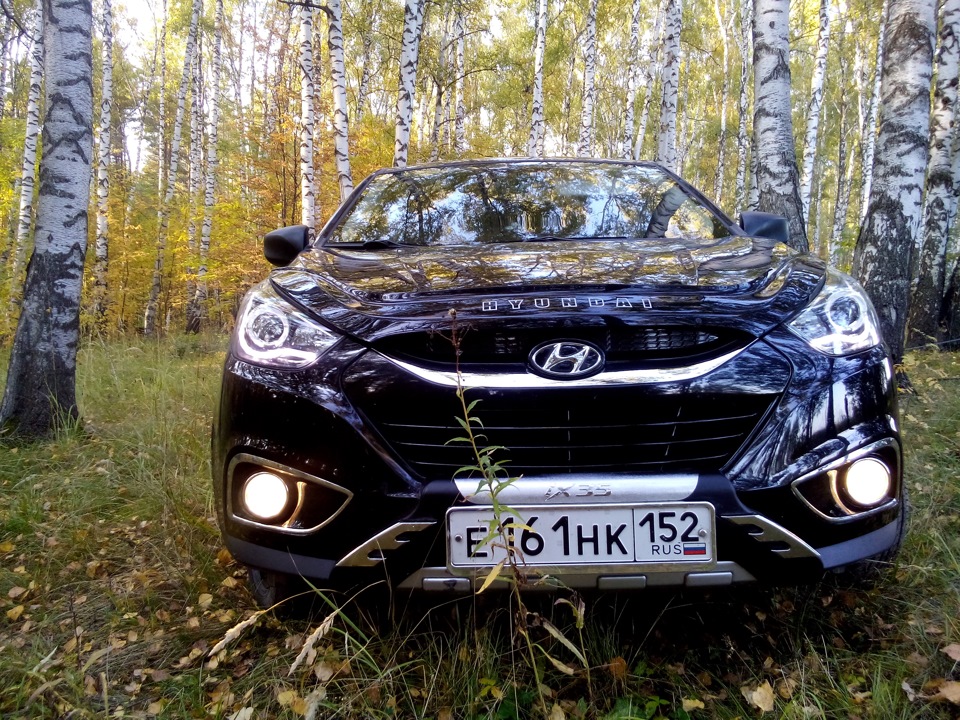 осень -2014)) — Hyundai ix35, 2 л, 2013 года | фотография | DRIVE2