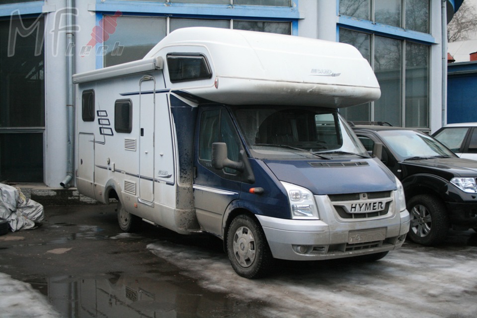 Ford Transit Hymer — MF TECH на DRIVE2