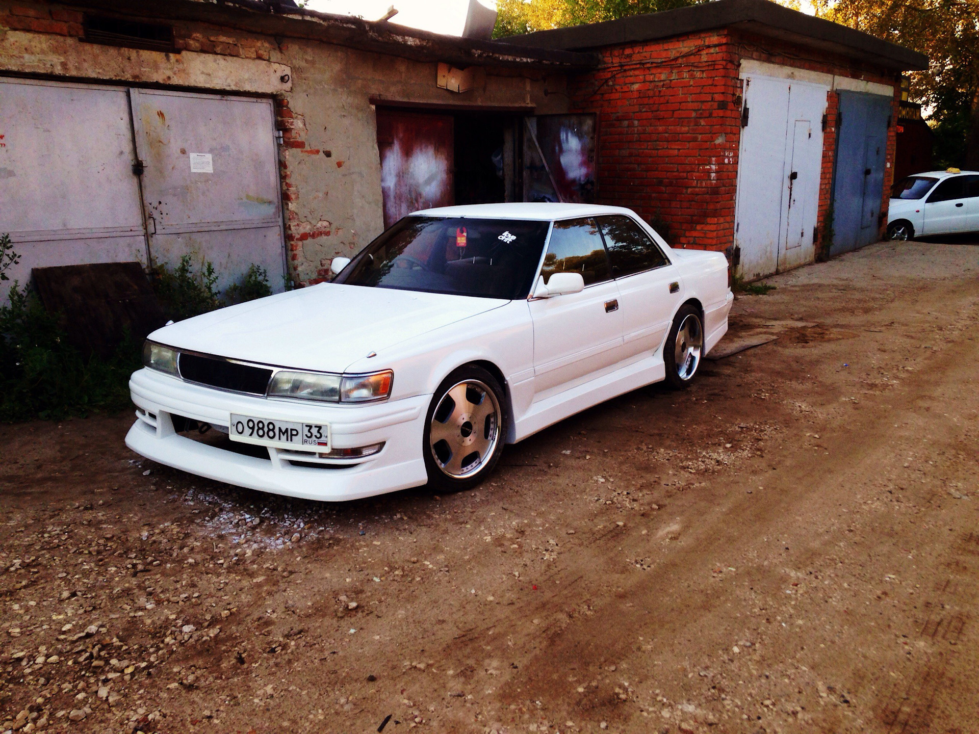 И о долгожданная покраска))) — Toyota Chaser (80), 2 л, 1989 года ...