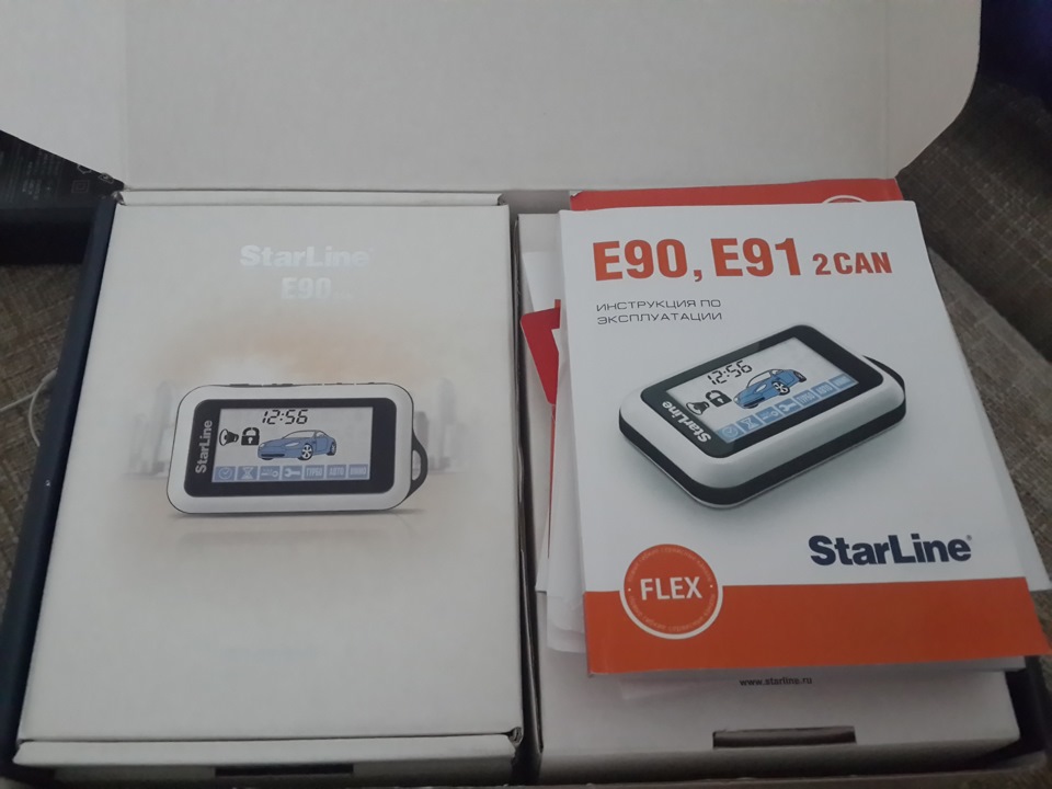 Сигнализация Starline E90 GSM — Toyota Corolla (130), 1,6 л, 2007 года | аксессуары | DRIVE2