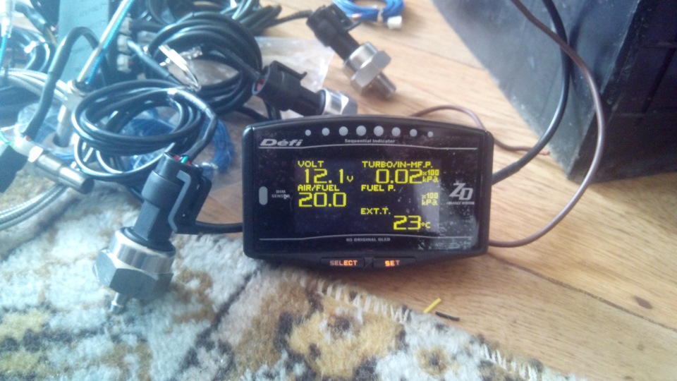 defi advance zd. обзор китайского датчика. — DRIVE2