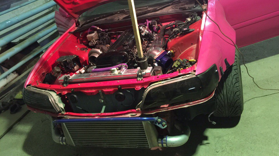 Боевой Самурай Toyota Mark 2 — Toyota Chaser (100), 3 л, 1997 года ...