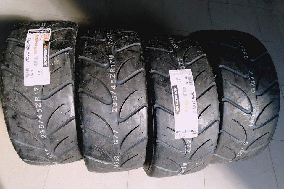 Правильная трековая резина! Hankook TD — Skoda Octavia A7 Mk3, 1,8 л ...