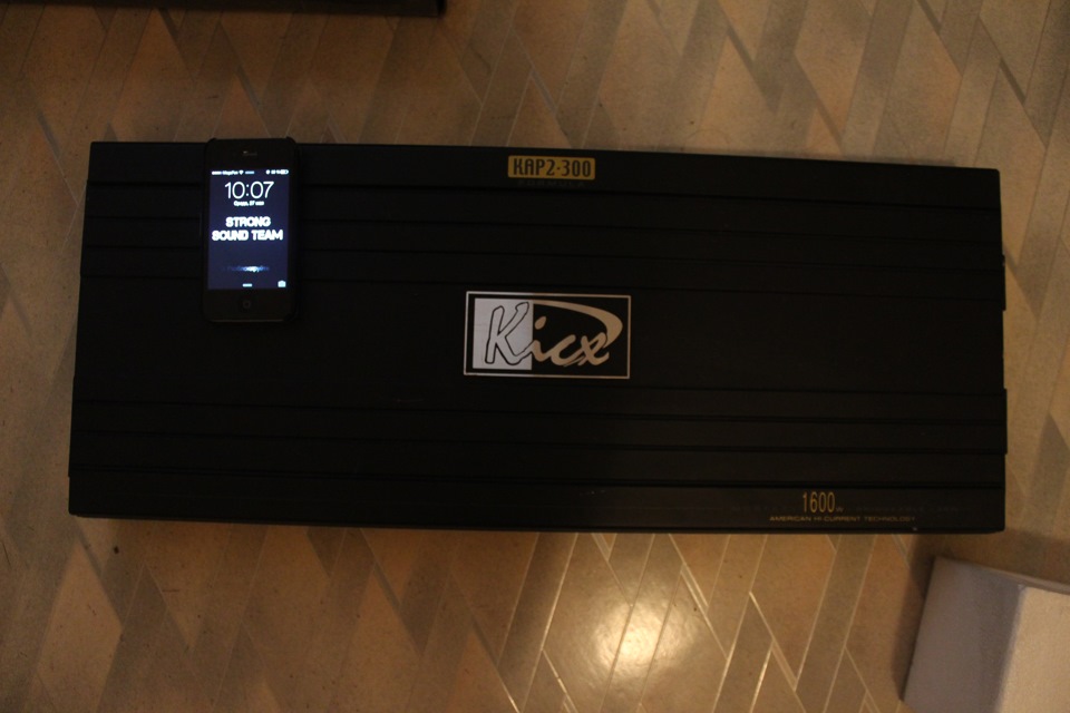 Усилитель на фронт Kicx KAP 2.300 — Lada 21102, 1,5 л, 2003 года | автозвук | DRIVE2