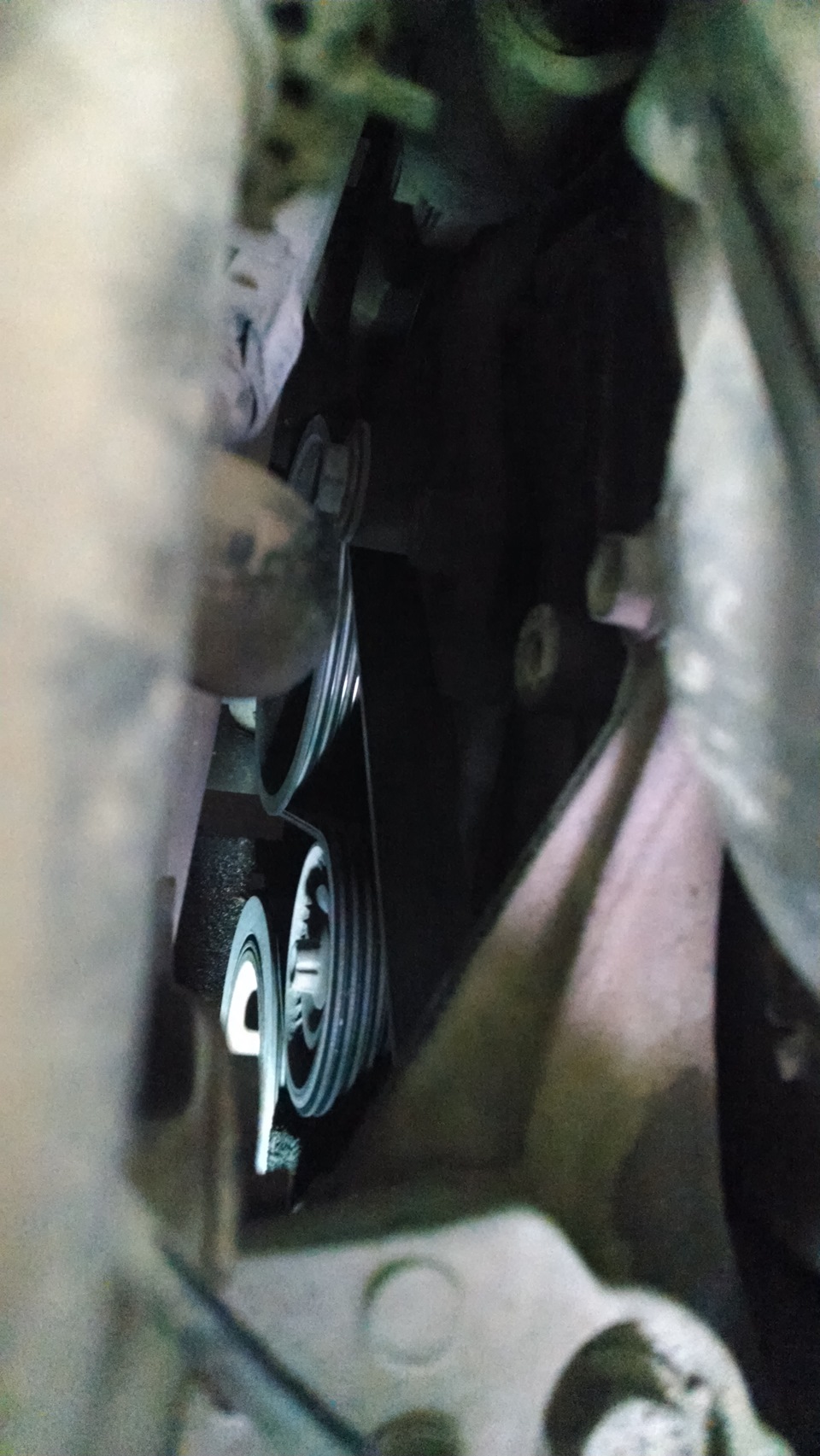 замена ремня, лифтов и ремонт насоса гур — Toyota Celica (230), 1,8 л ...