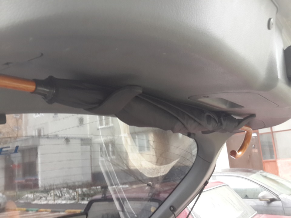 Держатель зонта в багажник — Chevrolet Lacetti 5D, 1,6 л, 2007 года ...