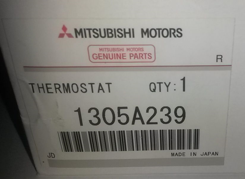 1305A239 Термостат, комплект Mitsubishi | Запчасти на DRIVE2