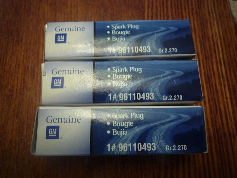 96110493 Свеча зажигания GM | Запчасти на DRIVE2