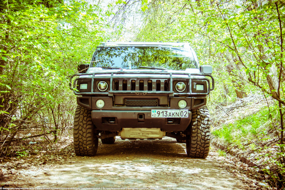Блондин и блондинка) — Hummer H2, 6 л, 2004 года | фотография | DRIVE2
