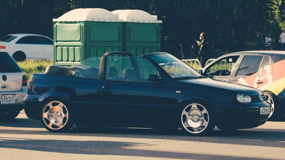 Golf Cabrio Club — Volkswagen Golf Cabriolet Mk4, 1,6 л, 1999 года ...