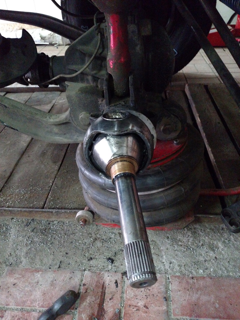 Дыма без огня не бывает… Текущий ремонт. — Toyota Land Cruiser 40, 3,4 ...