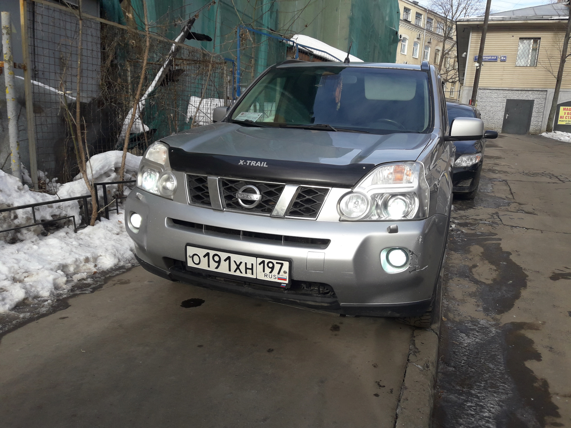 Ксенон в птф. — Nissan X-Trail II (t31), 2,5 л, 2007 года | стайлинг ...