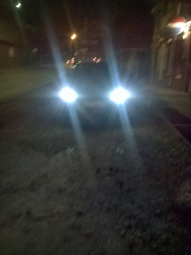 Ближний свет + габариты — Lada Приора седан, 1,6 л, 2007 года ...