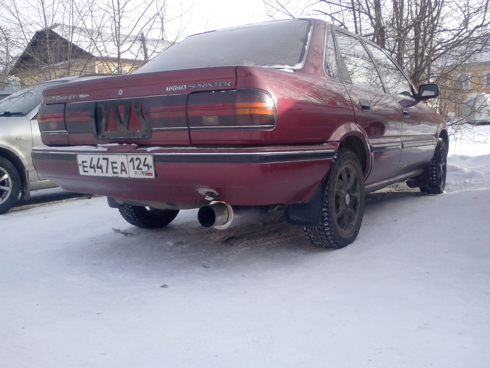 Всё готово — Toyota Sprinter (90), 1,6 л, 1989 года | тюнинг | DRIVE2