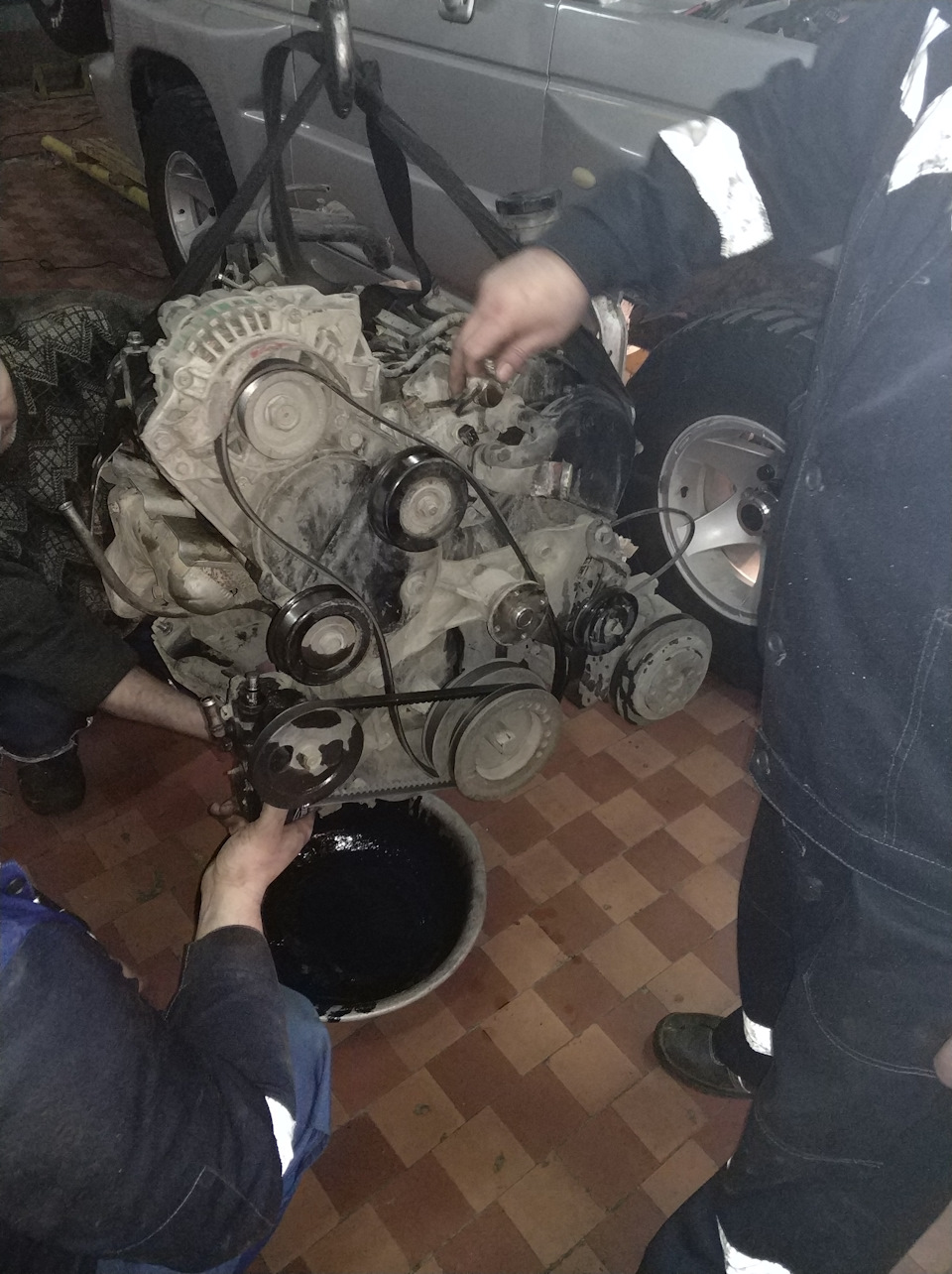 Ремонт ДВС G6AT — Hyundai Galloper, 3 л, 1999 года | поломка | DRIVE2